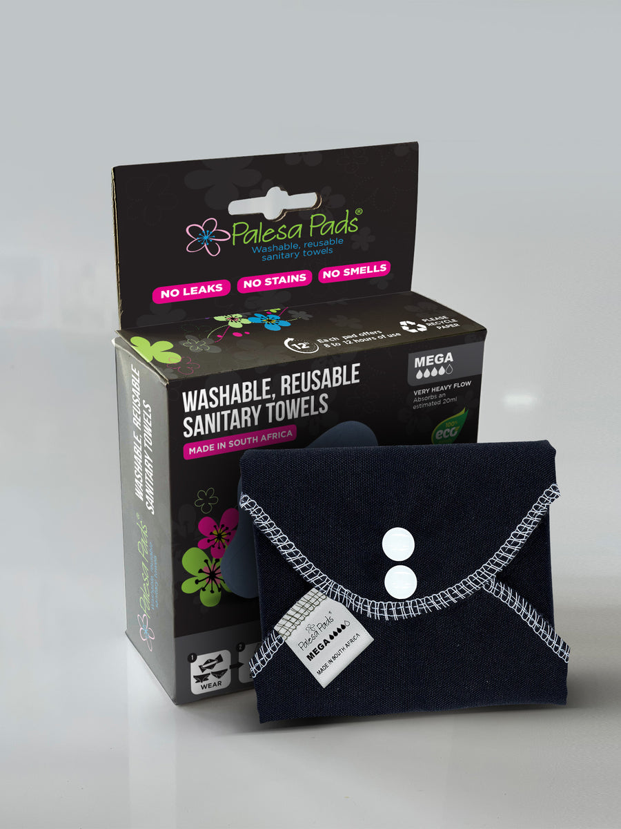 MEGA Reusable Pads - Very Heavy Flow – Palesa Pads®
