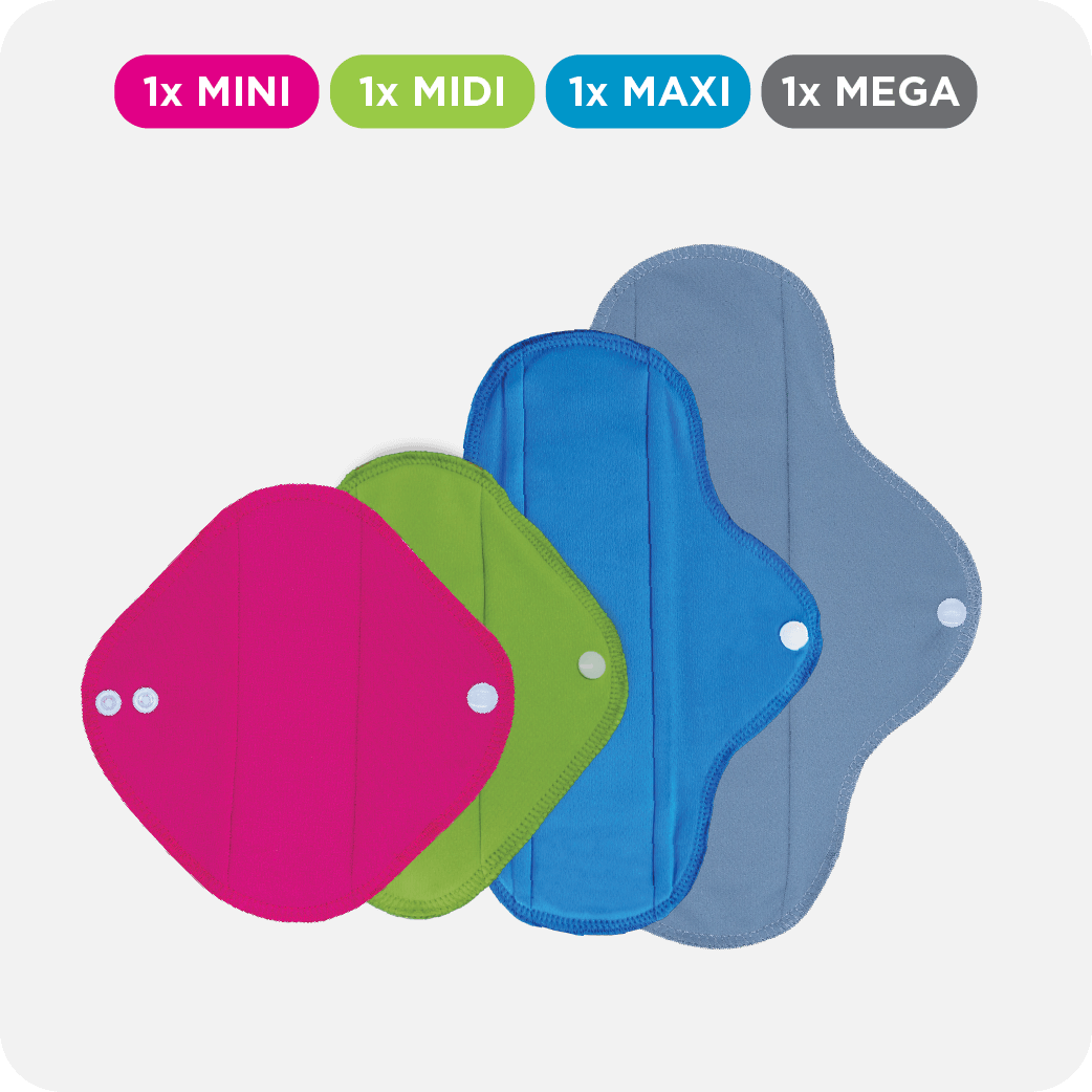 Essential Flo Kit (4 pads) – Palesa Pads®