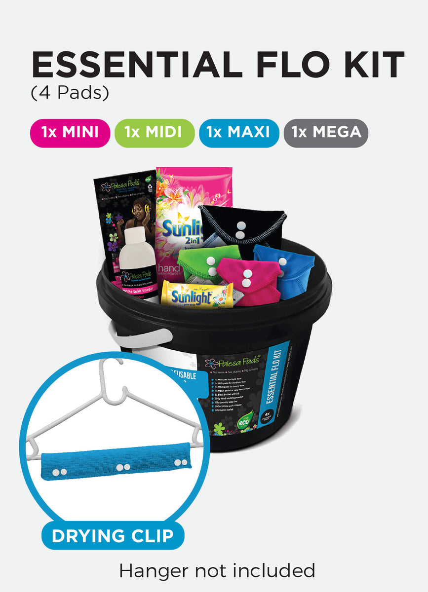 Reusable Pads - Essential Flo Kit – Palesa Pads®