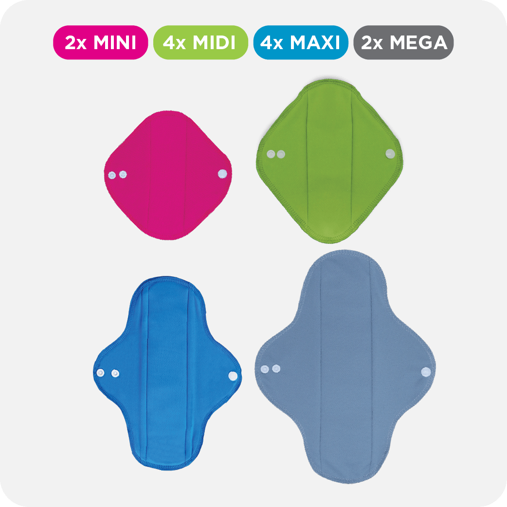 Ultimate Flo Kit (12 pads) – Palesa Pads®